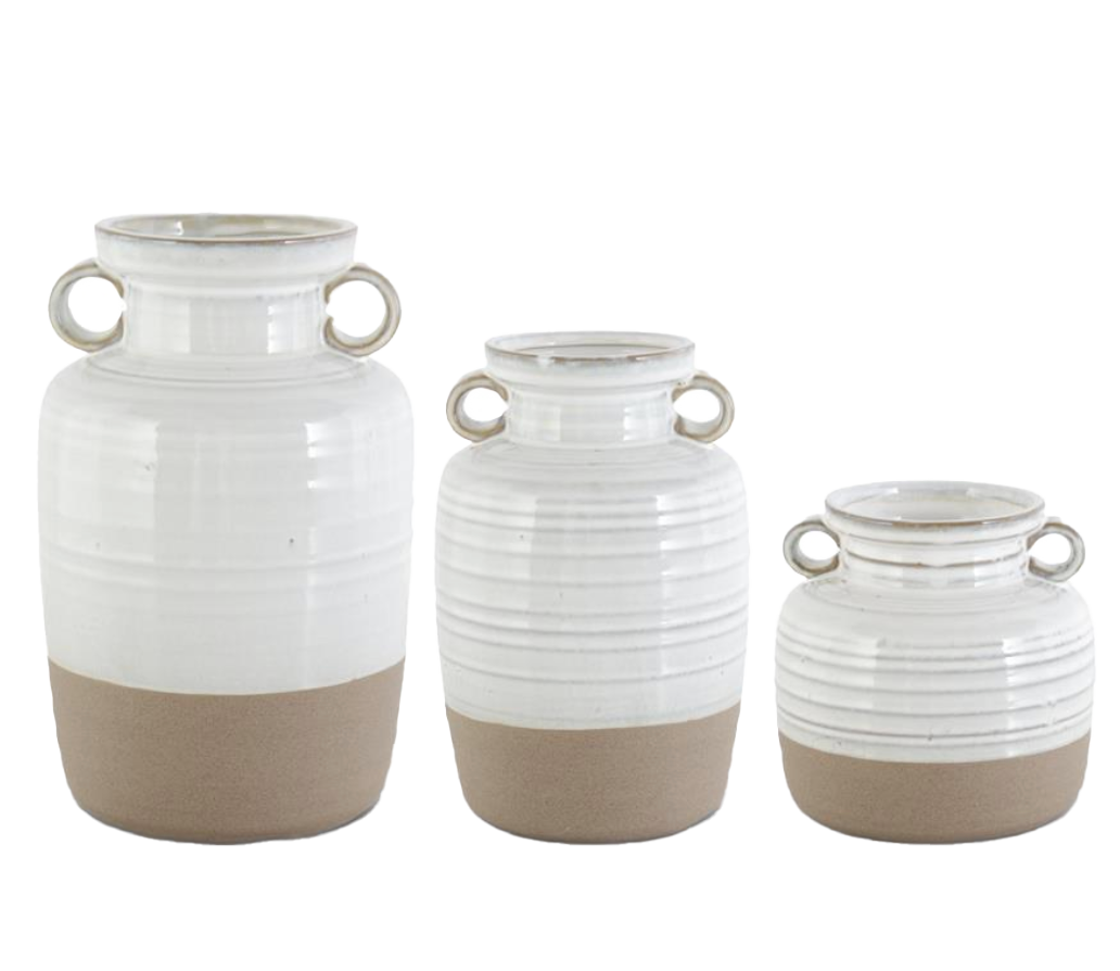 Ceramic Double Handled Pots – Simply Perfect
